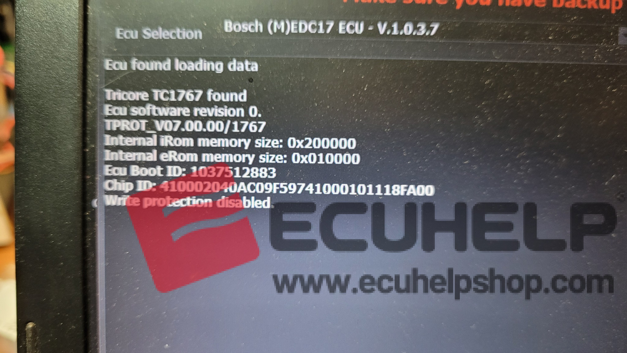ECU Bench Tool EDC16 EDC17 MED17 “S1 and S2 pinout error