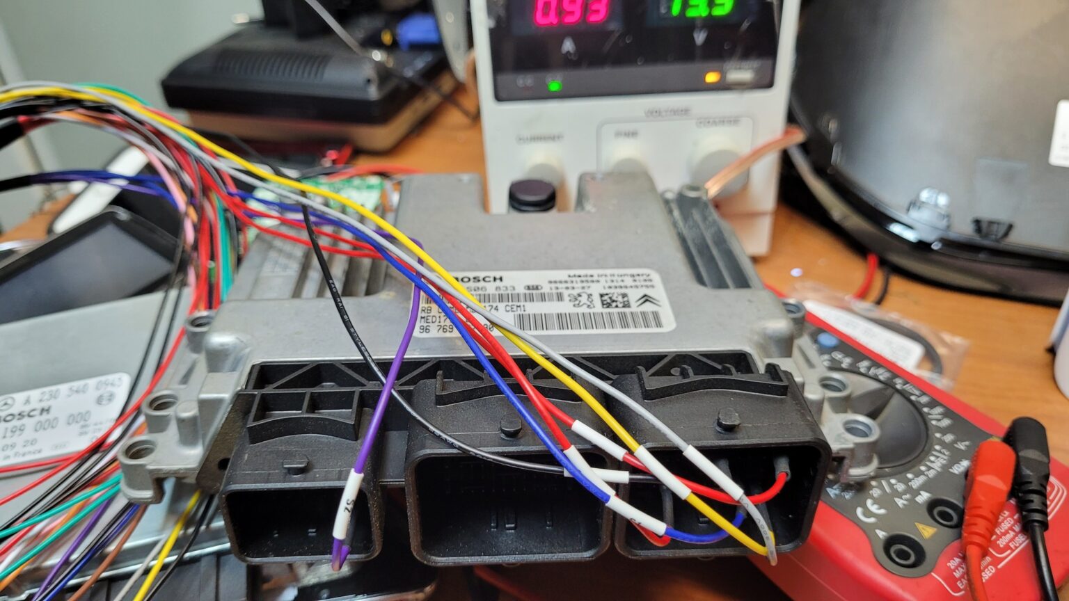 ECU Bench Tool EDC16 EDC17 MED17 “S1 and S2 pinout error