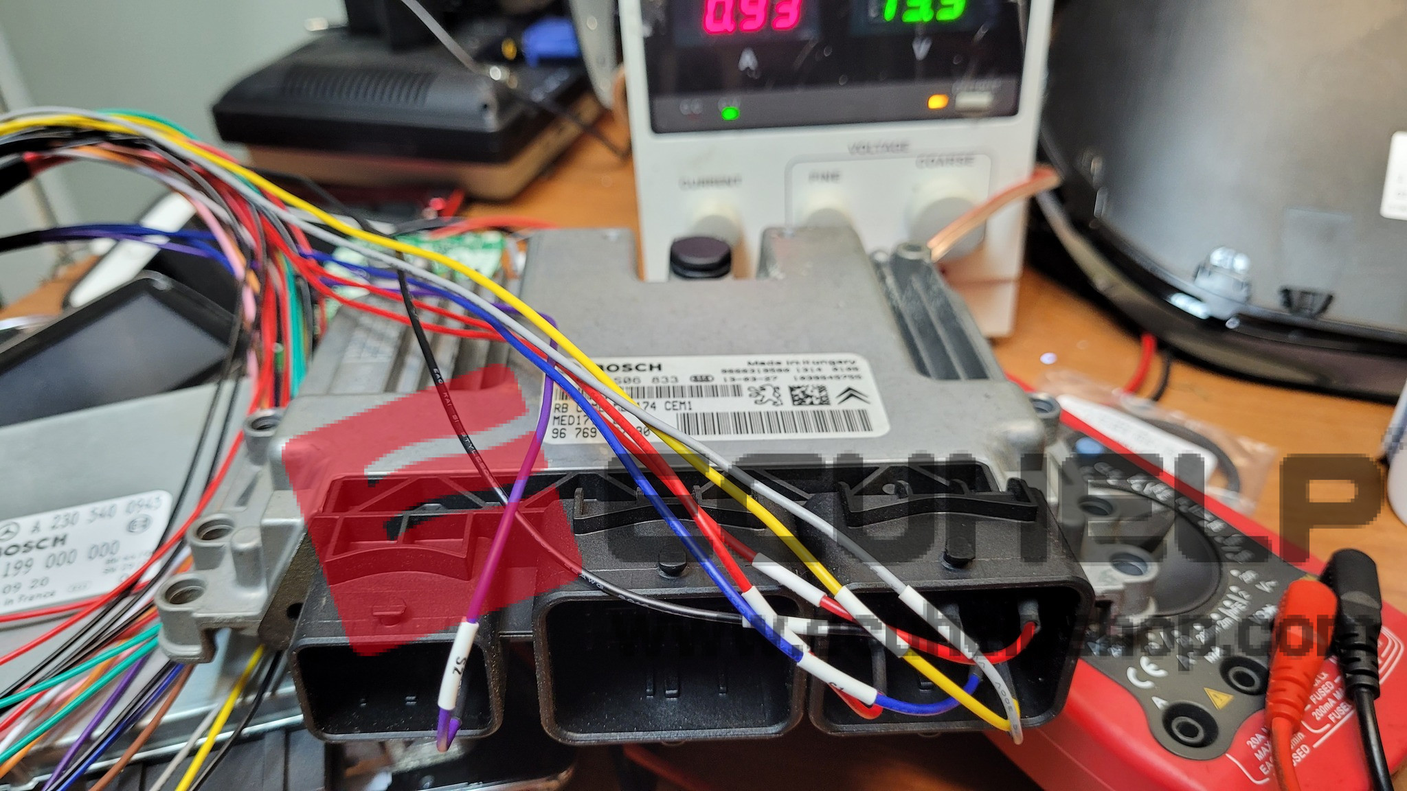 ECU Bench Tool EDC16 EDC17 MED17 “S1 and S2 pinout error