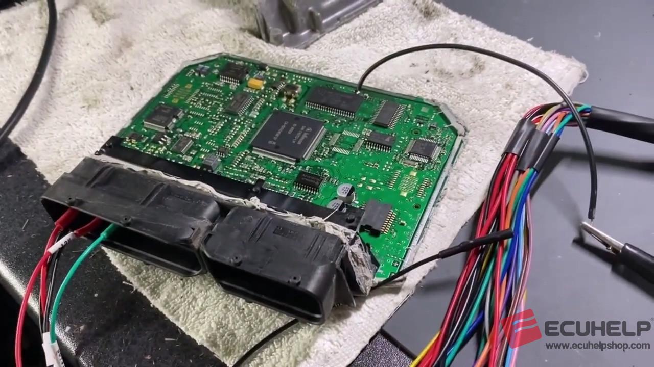 How to read write VAG Simos 7.1A ECU using ECUHELP KT200?