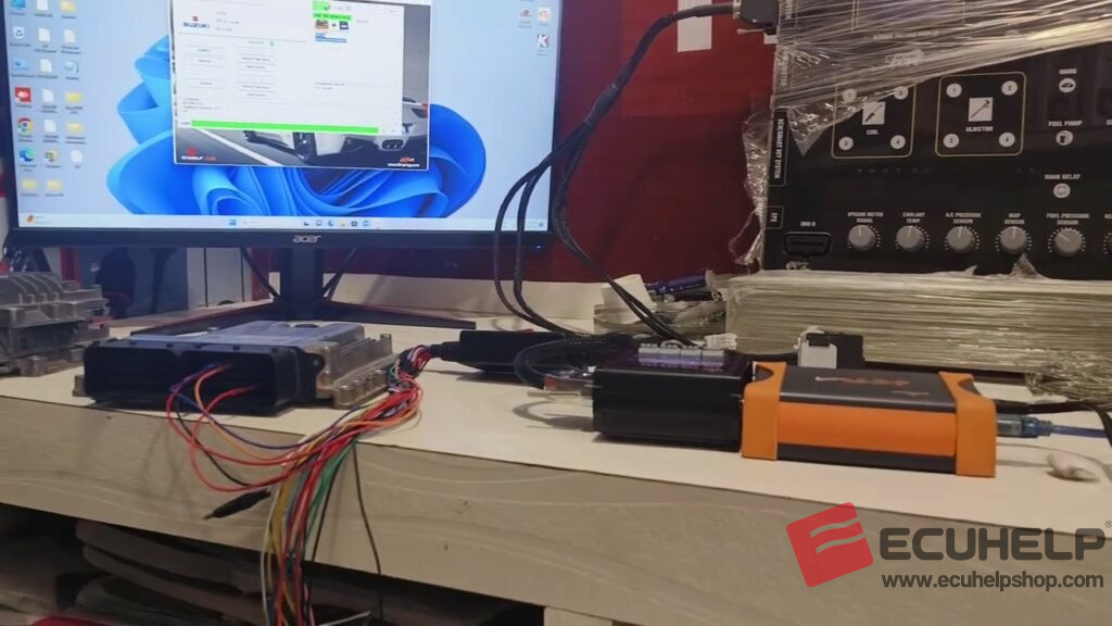 Top Bosch MD1 MG1 ECU Programmer: KT200 & ECU Bench Tool