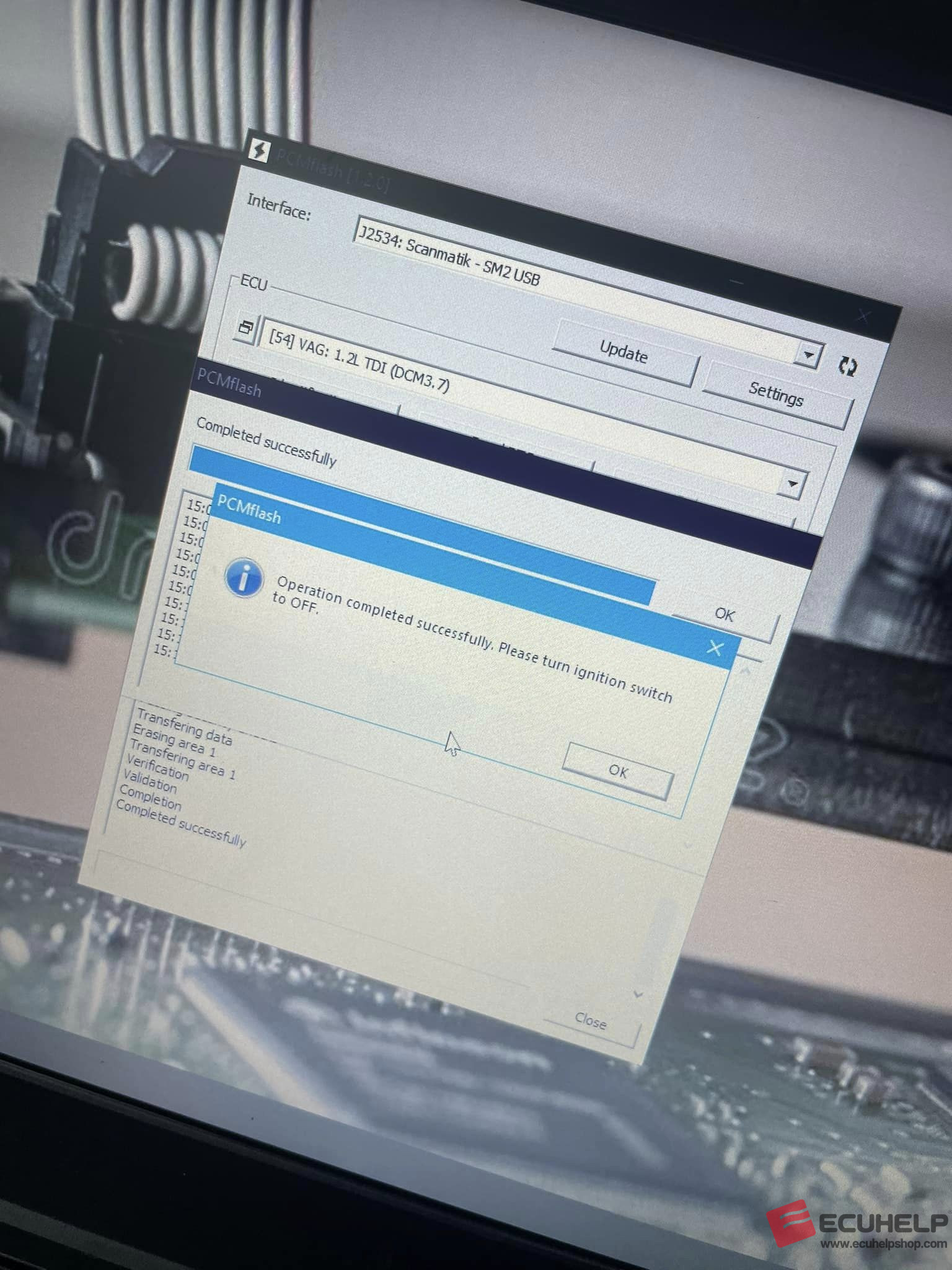 PCMtuner DCM 3.7 Read and Write via OBD 100% ok