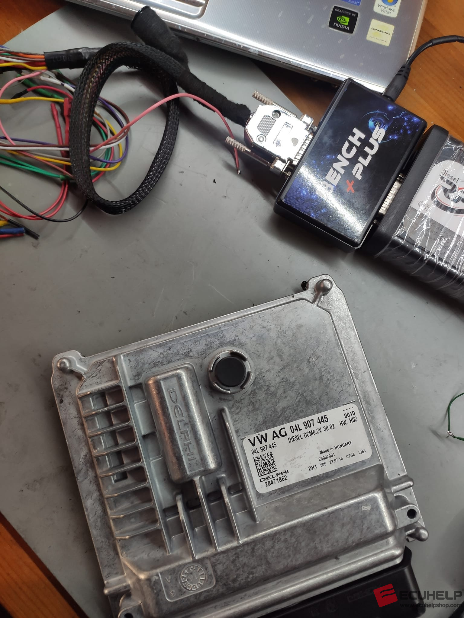 TagFlash Read Write Delphi DCM 6.2v VAG Boot Mode