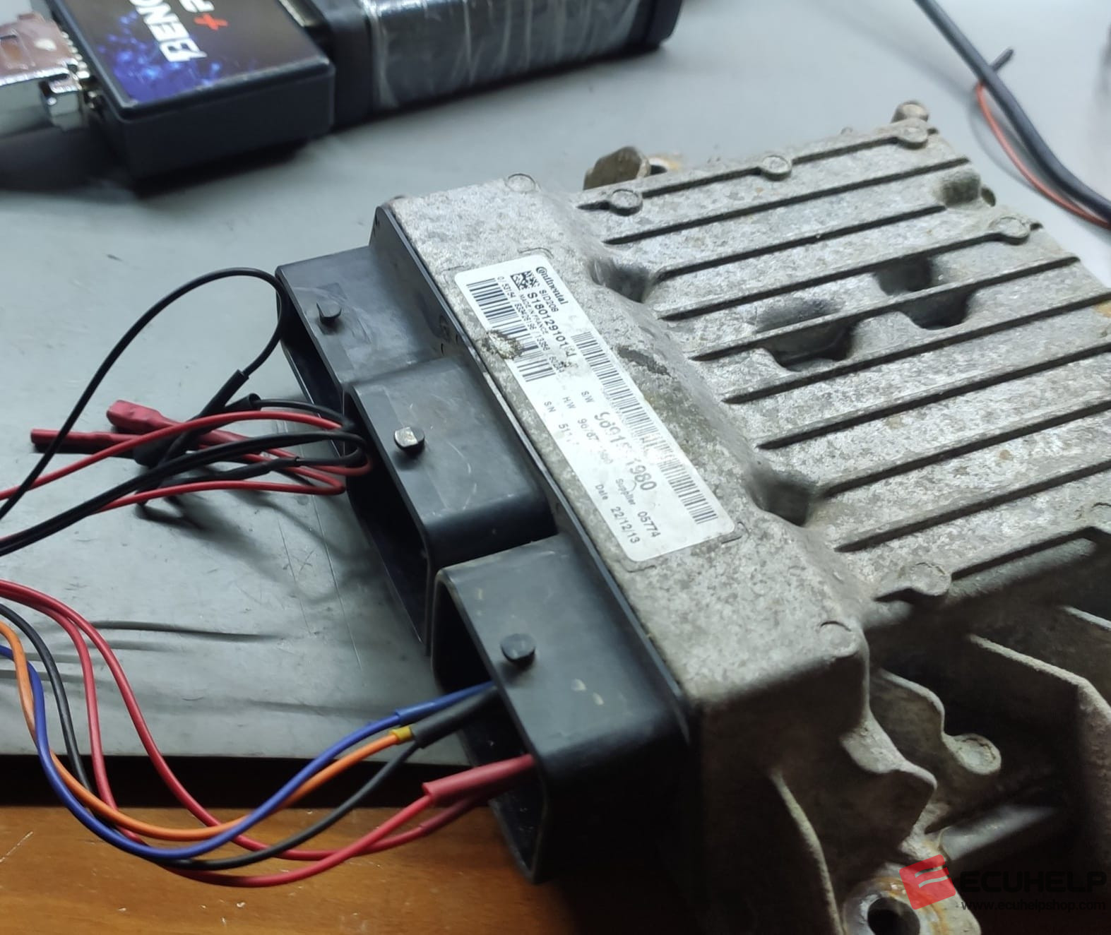 Programming PSA SID208 in Bench Mode with TagFlash