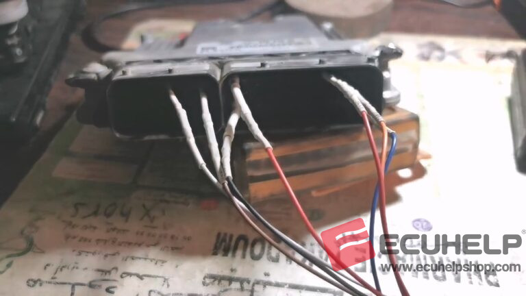 KT200 II Read and Write VW EDC17CP14 Bench Mode