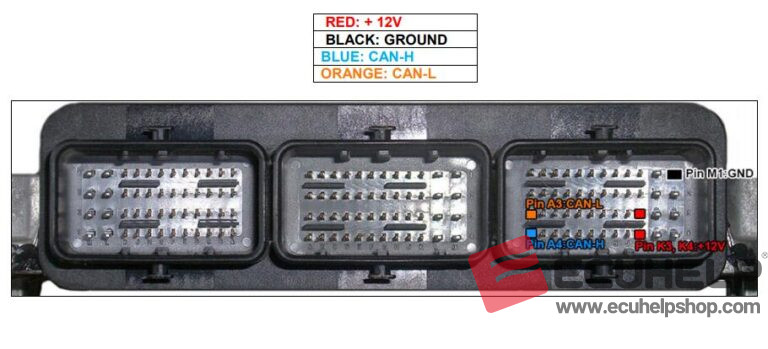 KT200II Read/Write Land Rover SID204 BDM/Pinout Mode