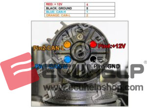 KT200 tronic mercedes VGS3 tcu coding Pinout Mode