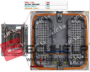 KT200II Read Write Renault TRW EMS2.3 on Bench