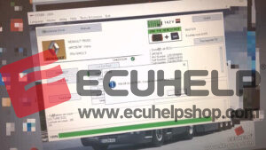 KT200II Read Write Renault TRW EMS2.3 on Bench