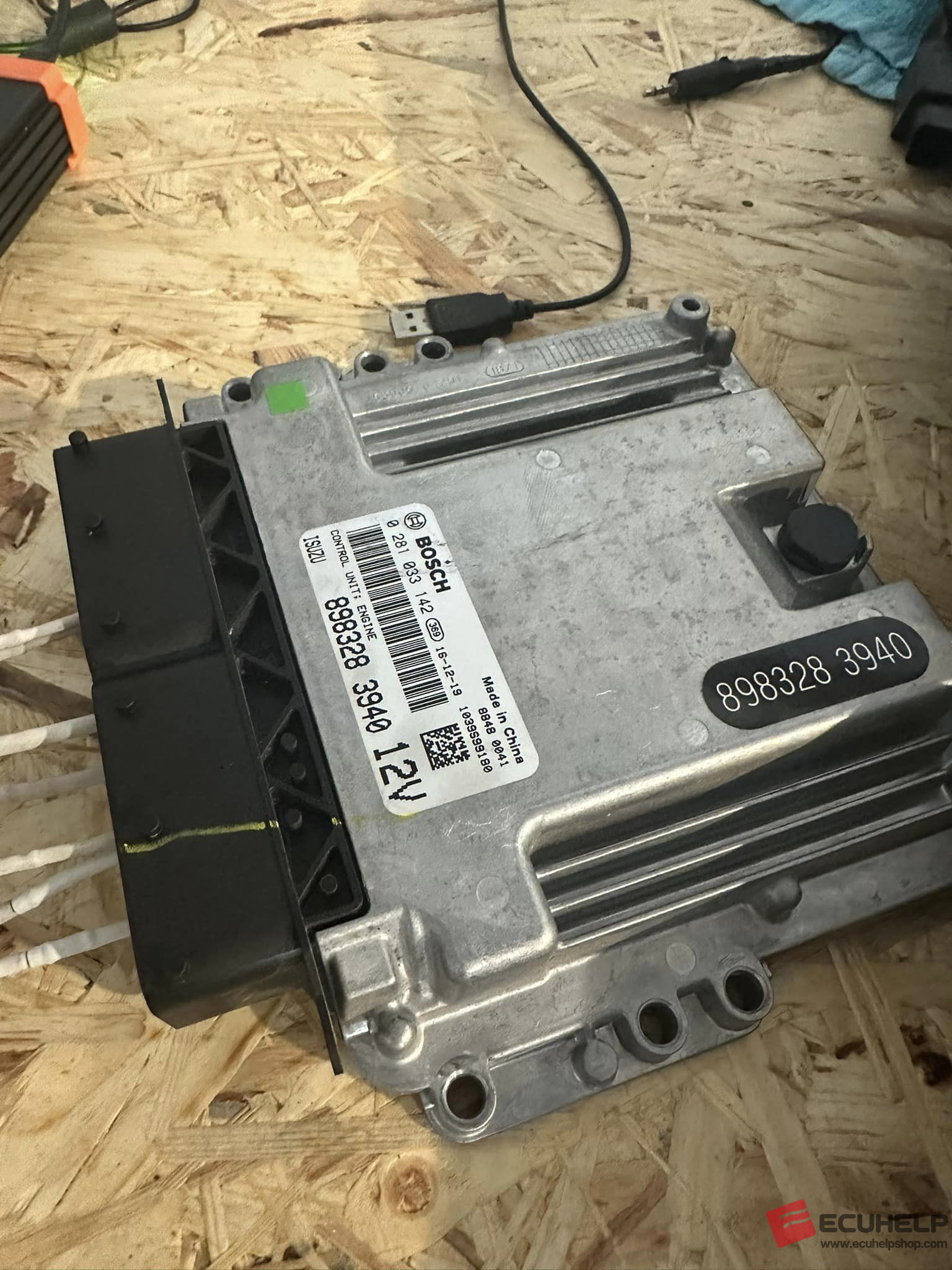 KT2000 II Read and Write Isuzu D-max 2017 EDC17C83 on Bench