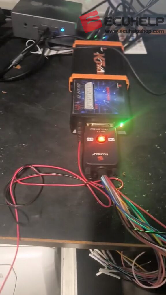 KT200II read and write Citroen Md1cs003 c3 2019 on Bench