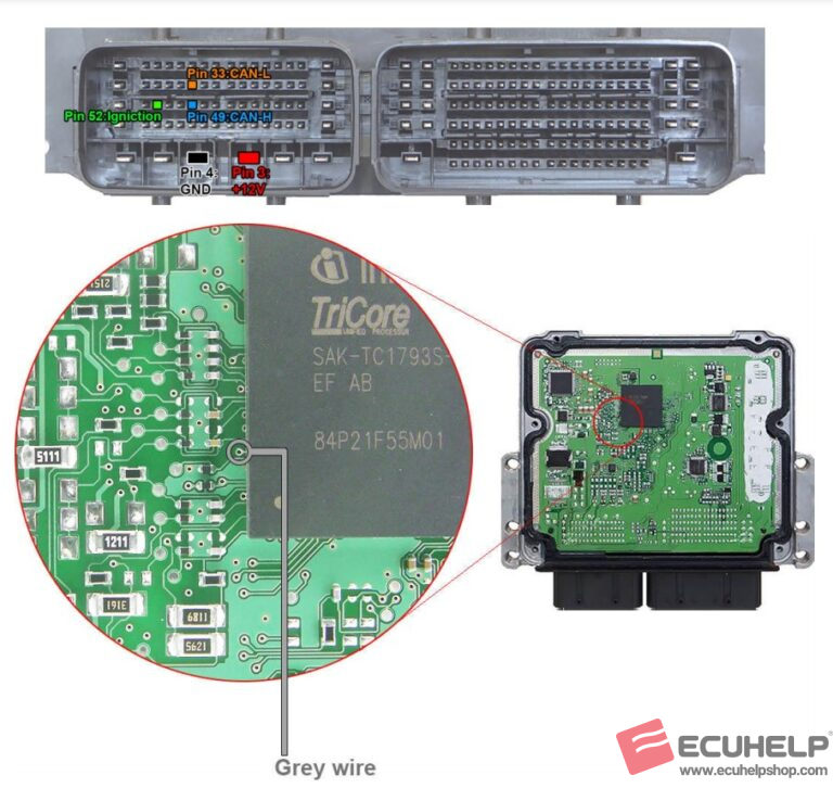 Fix KT200II Citroen EDC17C60 Bench Mode “ERROR Unlock Password”